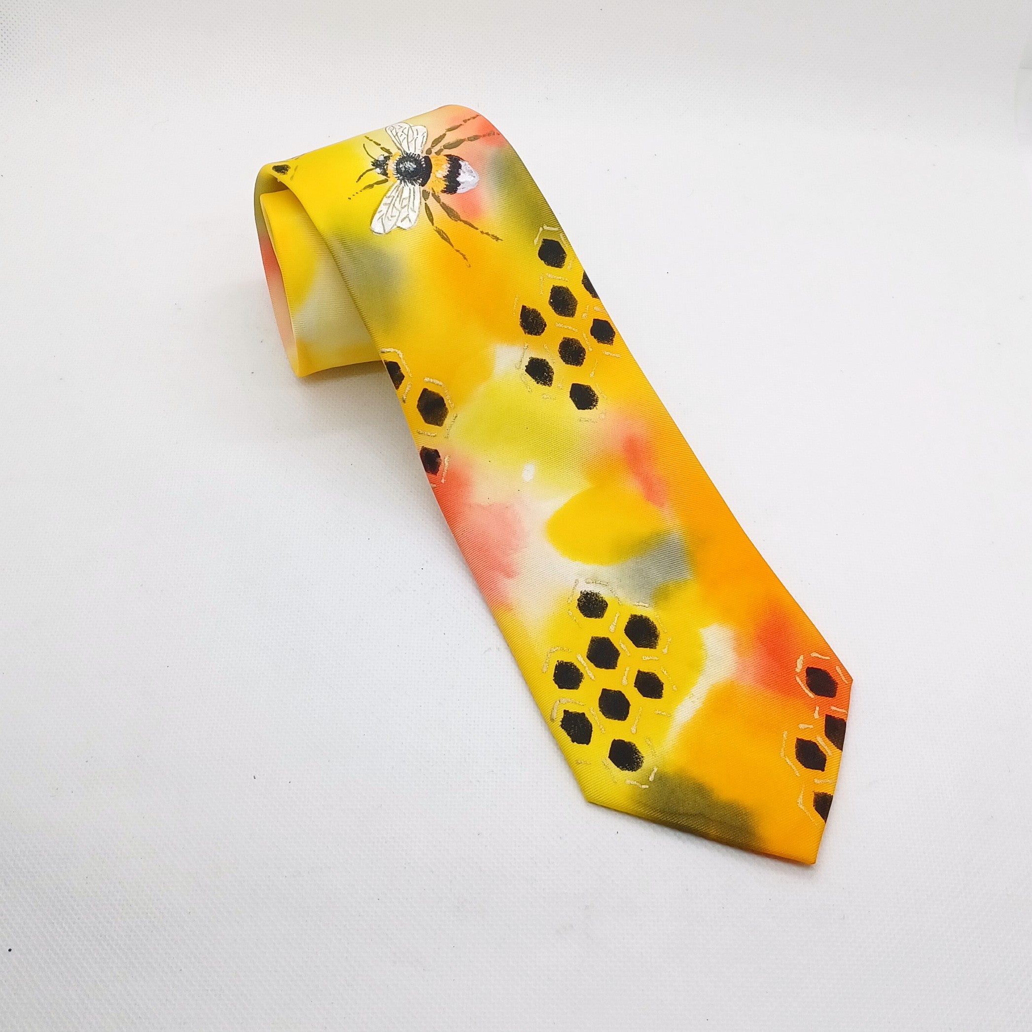Honey Bee Silk Tie – lornaneary